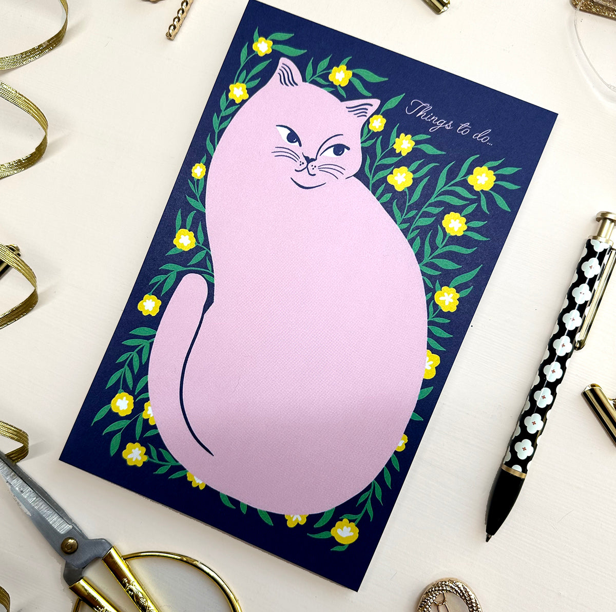 GARDEN CAT - NOTEPAD – DIRTY LOLA